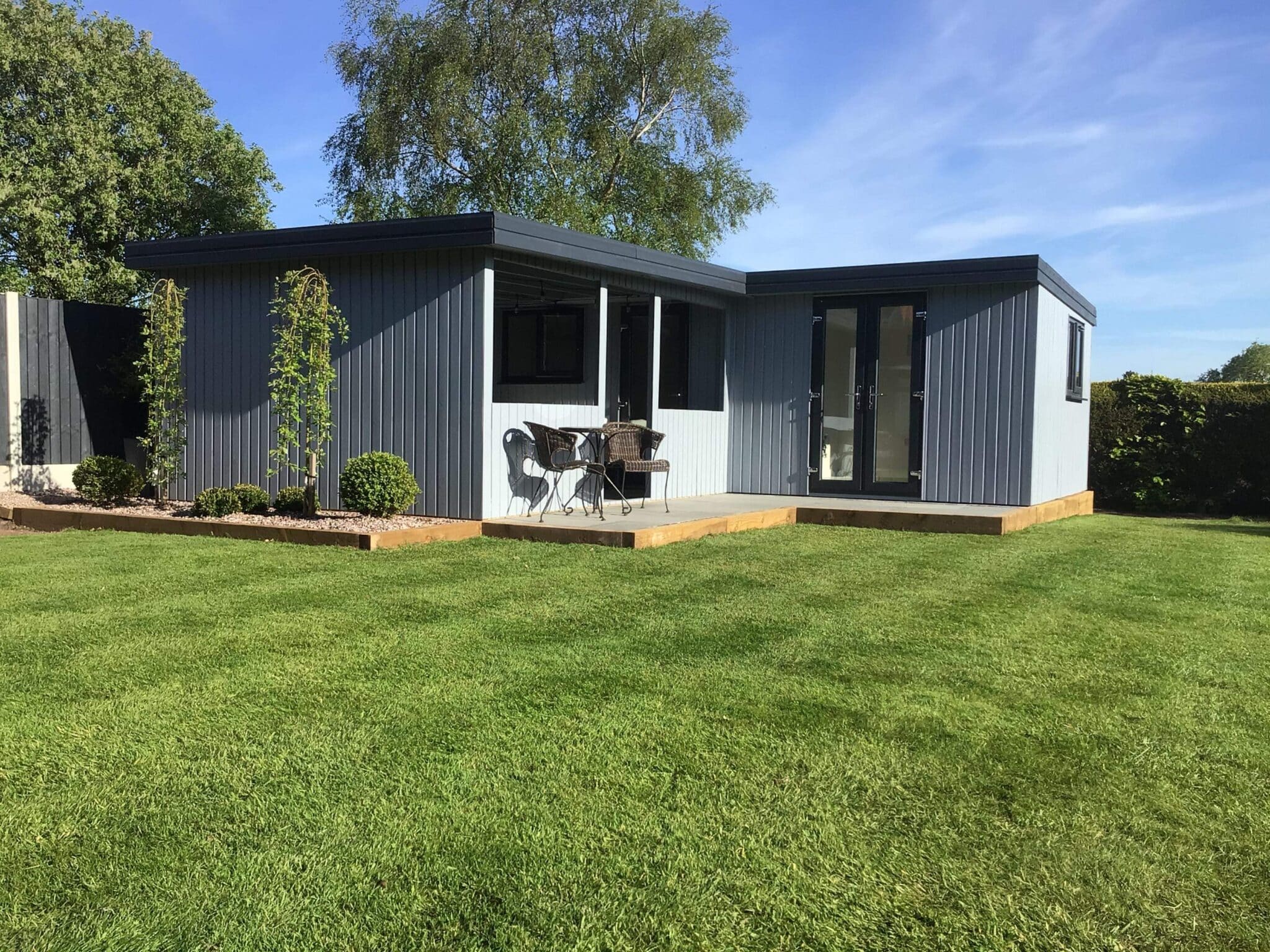 Custom 14x10 ft Summer Houses | Garden Building Installation